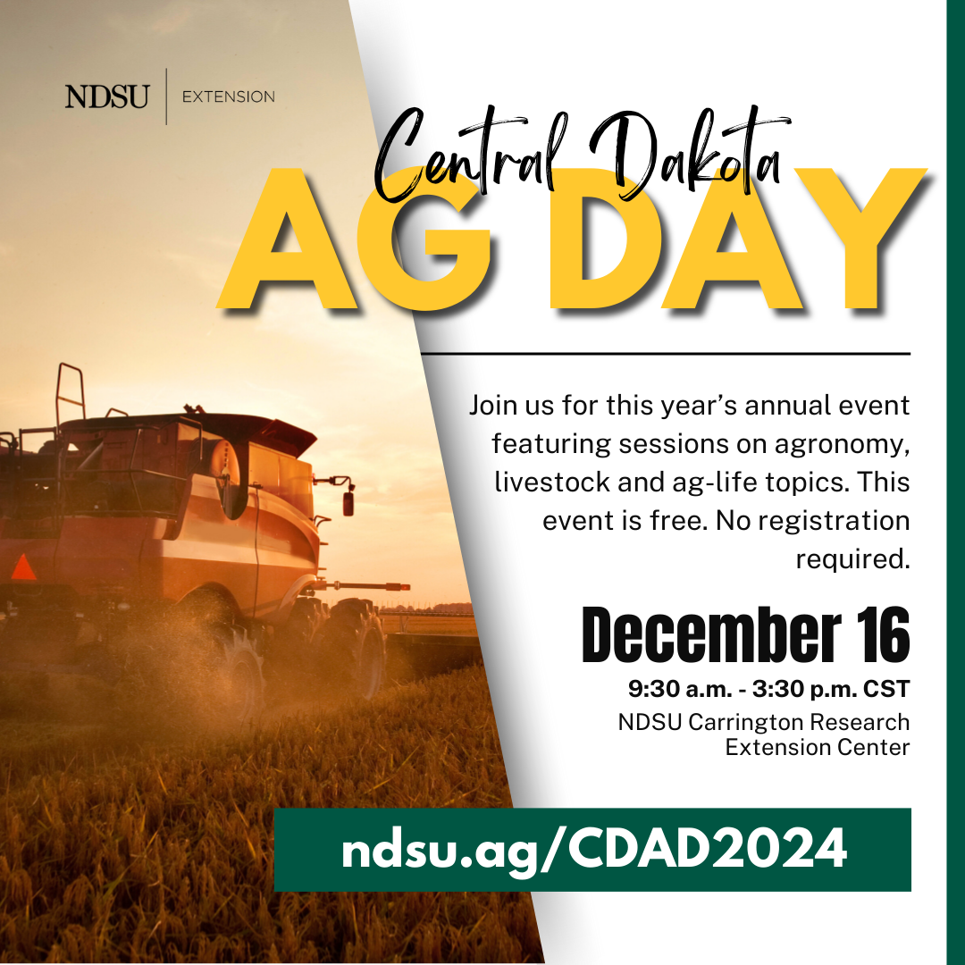Highlighting The Agronomy Session At the 2024 Central Dakota Ag Day | NDSU Agriculture